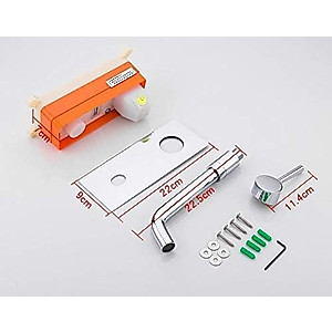 TECKI Kitchen Taps Bathroom Wall Mounted Basin Faucet Square Chrome Brass Mixer Sink Tap Single Handle Bathtub Faucets