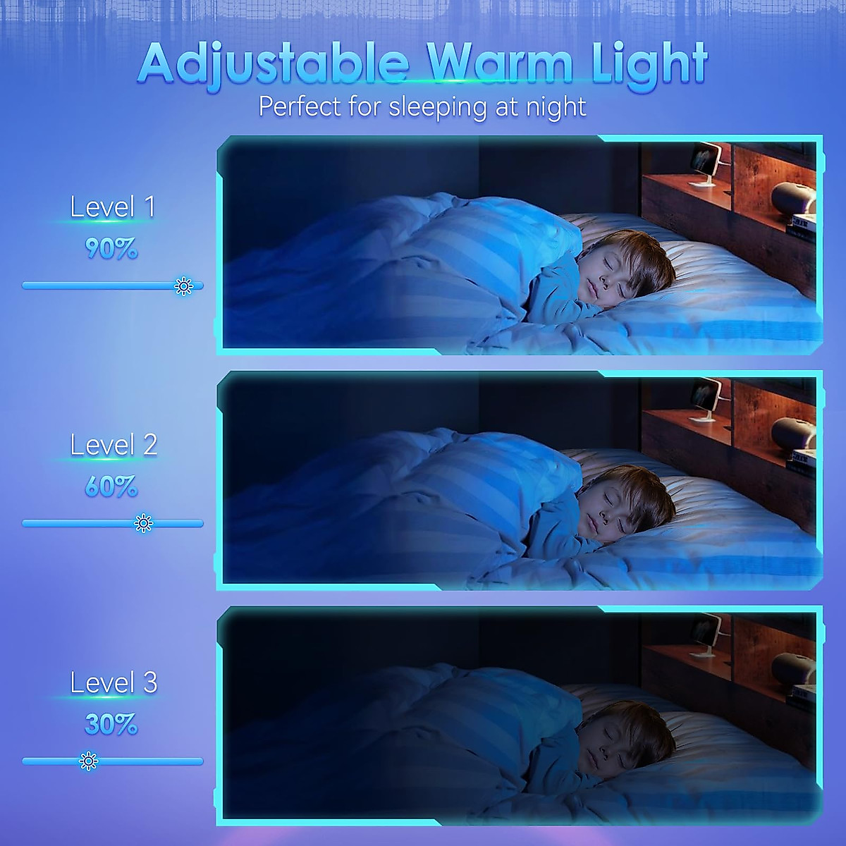 KKL Twin Bed Frames, Storage Headboard with Charging Station, RGB Light Strips, Solid and Stable, Noise Free, No Box Spring Needed, Easy Assembly, Rustic Brown