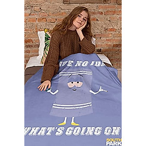INTIMO South Park Towelie What's Going On Silk Touch Plush Throw Blanket