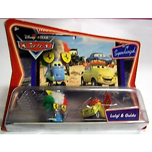 Mattel Disney Cars Movie Moments Luigi & Guido Ferrari Fans