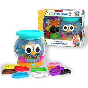 The Learning Journey: Learn With Me - Color Fun Fish Bowl - Color Teaching Toddler Toys & Gifts for Boys & Girls Ages 2 Years and Up - Preschool Learning Toy, Multicolor