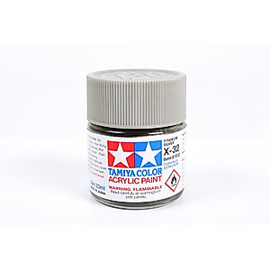 TAMIYA Acrylic X-32, Titanium Silver 23ml TAM81032
