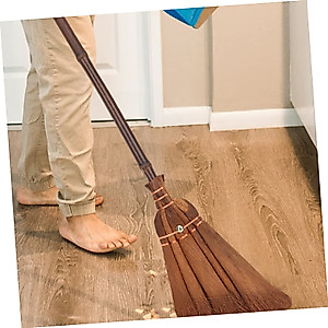 SHOWERORO 1Pc Creative Hand Made Broom and Dustpan for Children Educational Toy for Kids to Learn Housekeeping and Dust Removal