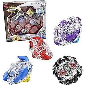 OBEST Bey Battling Burst Turbo, Metal Fusion Star Storm Battle Set with a Top Arena
