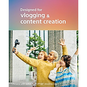 Sony ZV-1 II Vlog Camera for Content Creators and Vloggers (Black) (Renewed)