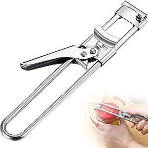Adjustable Multifunctional Stainless Steel Can Opener, 2023 New Stainless Steel Can Opener Bottle Jar Lid Gripper Household Kitchen Tool, Manual Jar Bottle Opener Kitchen Accessories (1 PC)