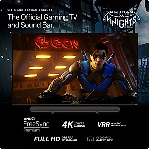 VIZIO 50" MQX Series Premium 4K 120Hz QLED HDR Smart TV with Dolby Vision 240Hz @ 1080p PC Gaming, WiFi 6E, M50QXM-K01, 2023 Model (Renewed)