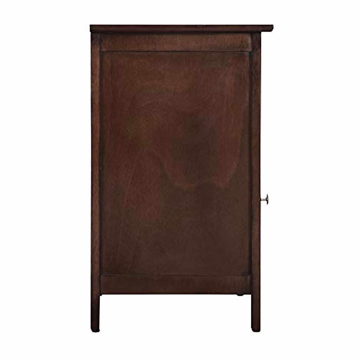Glory Furniture 1 Drawer /1 Door Nightstand, Cappuccino