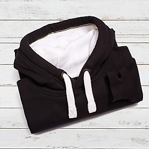 Amen Break Hoodie Drum and Bass DnB Womens Mens Sweatshirt Printed Hooded Top (XXL, Black)