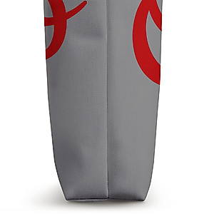 Cute Ohio Red Script OH Map Love Home Buckeye State Tote Bag