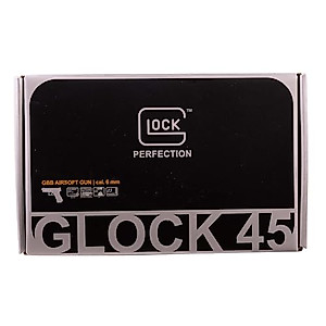 Umarex Elite Force Glock 45 GBB Blowback 6mm BB Pistol Airsoft Gun, Black, One Size