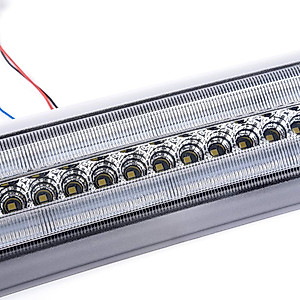 Brake Lights 1Pair Front Bumper Driving Fog Lights W/Bulbs Replacement For Ford F150 2004-2005 /Compatible For Lincoln Mark Lt 2006 Clear Lens RH & LH