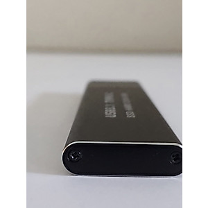 USB to M.2 NVMe SSD Enclosure Reader, USB 3.0 to NVMe PCI-E B-Key Solid State Drive External Adapter Support UASP Trim (Fits only NVMe SSDs)