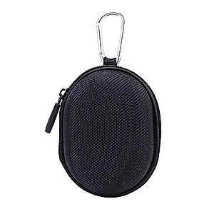 Aenllosi Hard Carrying Case Replacement for Skullcandy Indy Truly Wireless Earbuds (Black)