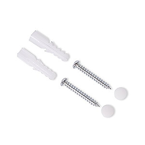 BirdRock Home Dual Hook Coat and Hat Rack - 4 Dual Hooks - 17 Inches - Wall Mount - Decorative Home Storage - Entryway Foyer Hallway Bathroom Bedroom Rail - Satin Nickel Hooks - White Pine Bathroom Ra