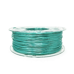 Gizmo Dorks Silk PLA 3D Printer Filament 1.75mm 1kg, High Gloss Teal