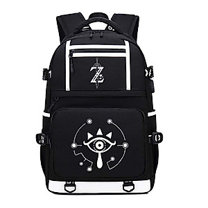 GO2COSY Anime Game Backpack Daypack Student Bag School Bag Bookbag Shoulder Bag