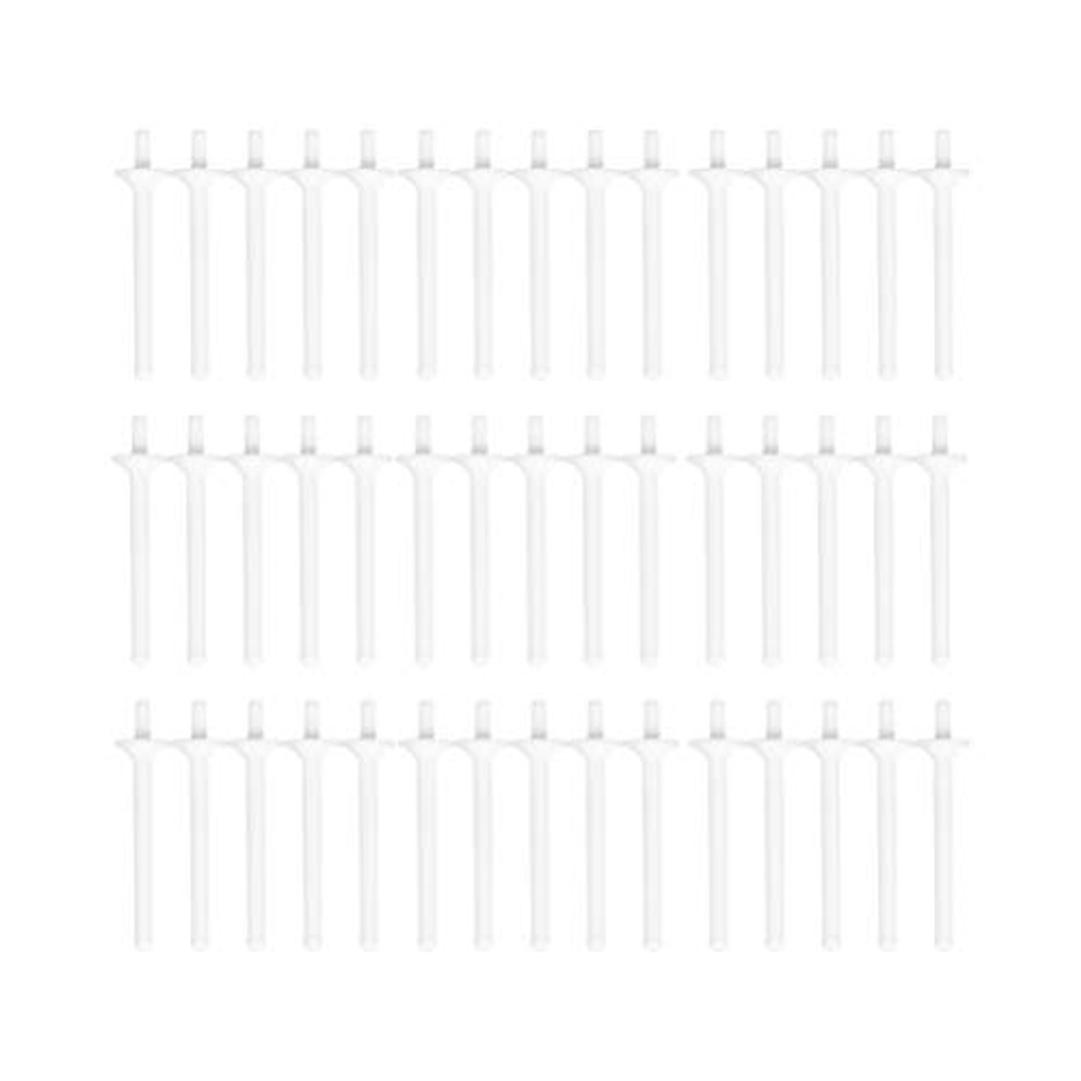 HEALLILY Nose Wax Applicator Sticks Spatulas for Nostril Nasal Cleaning Ear Hairs Eyebrow Facial Hair Removal Tools 40Pcs