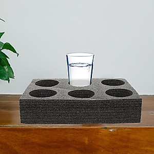 Cabilock 2pcs Pearl Cotton Cup Holder Drink Carrier Tray Cup Foam Holder Cup Carrier Tray Reusable Coffee Cup Carrier Tray car Coffee Cup Holder Drink Carrier for take Foam Stand Commercial