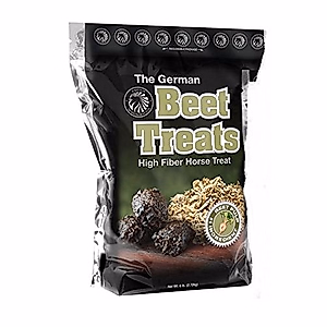 German Horse 6 lb Pony Training Bite Size Beet Pulp High Fiber Content Treats Nuggets Muffins Snacks