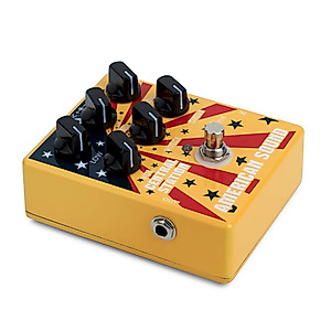 Caline CP-55 American Sound Overdrive Guitar Effect Pedal, Amplifier Simulation 57 Deluxe AMP Pedal Effect