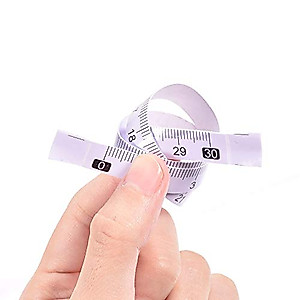uxcell 10 Pcs Adhesive Backed Tape Measure 30cm Left to Right Read Measuring Tapes Stick on Workbench Ruler (White)