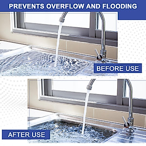 Tatuo Bar Sink Overflow Pipe 7.48 Inches High Brass Metal Sink Strainer Pipe Sink Overflow Tube Bar Sink Stopper Bathroom Pipes Fittings for 1.75 Inch Drains(2 Pcs)