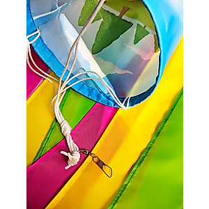 Madrona Brands Spring Easter Bunny Windsock - Durable Outdoor Hanging Yard and Garden Decoration 60-Inch