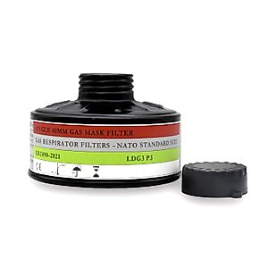 Gas Mask Filter NATO Specifications NBC for 40mm Gas Masks Filter with Long Shelf Life. 10 Years