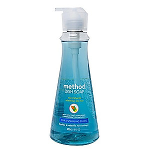 Method Dish Soap Pump, Sea Minerals, Blue, 18 Fl Oz