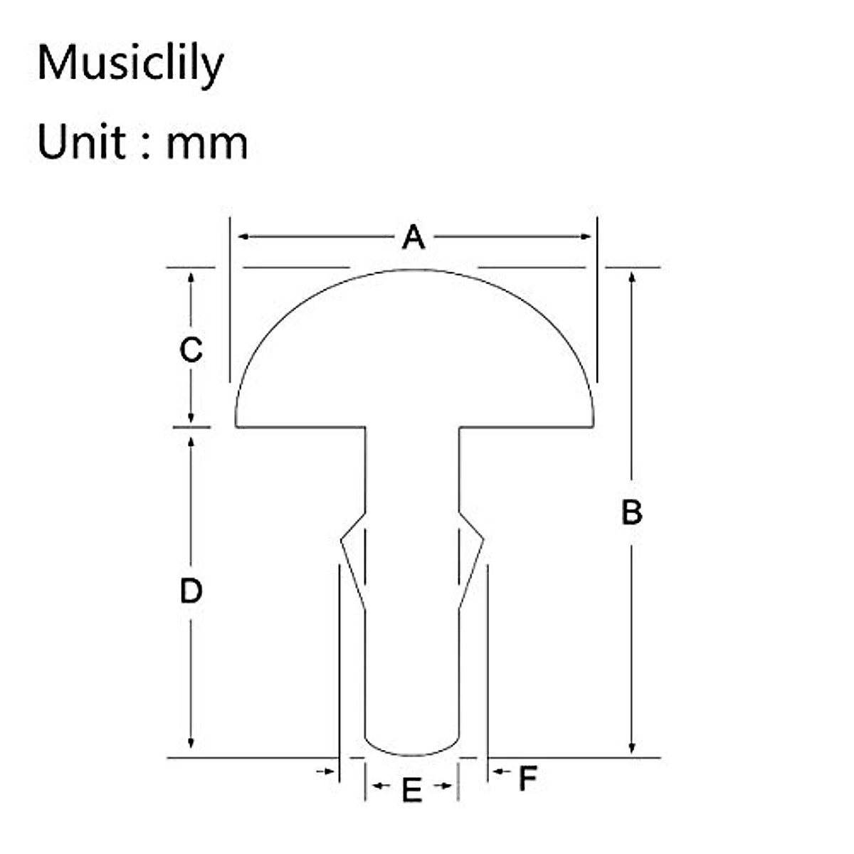 Musiclily Pro 2.7mm Stainless Steel Jumbo Gauge 24-Pieces Fret Wire Set Compatible with USA Les Paul/Epiphone Guitar
