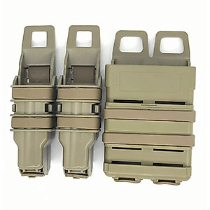 JDSMT ABS Tactical Fast Mag Molle Holster Magazine Pouch Bag (mud)