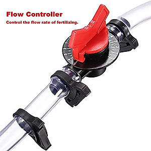 NC KDAFA Irrigation Venturi Fertilizer Injectors,1 Inch Irrigation Venturi Fertilizer Injectors Device Filter Kit Tube