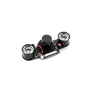 Waveshare Raspberry Pi IR-Cut Camera Module Kit 5MP OV5647 Sensor Supports Night Vision Embedded IR-Cut Better Image in Both Day and Night for RPi Zero /3 Model B/2B/ B/B+/A