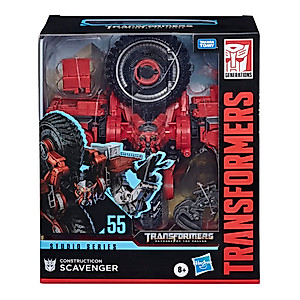 Transformers Toys Studio Series 55 Leader Class Revenge of The Fallen Constructicon Scavenger Action Figure - Kids Ages 8 & Up, 8.5"