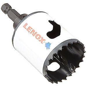 LENOX Tools Hole Saw with Arbor, Speed Slot, 1-3/4-Inch (1772933)