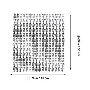 BESTOYARD Cotton Sheets Rose Bed Sheets 3pcs Cotton Fabric Bundles Squares Rose Pattern Quilting Sewing Patchwork Cloths Sheets for Sewing Patchwork Quilting Bags Bedding Checkered Sheets Bed Blanket