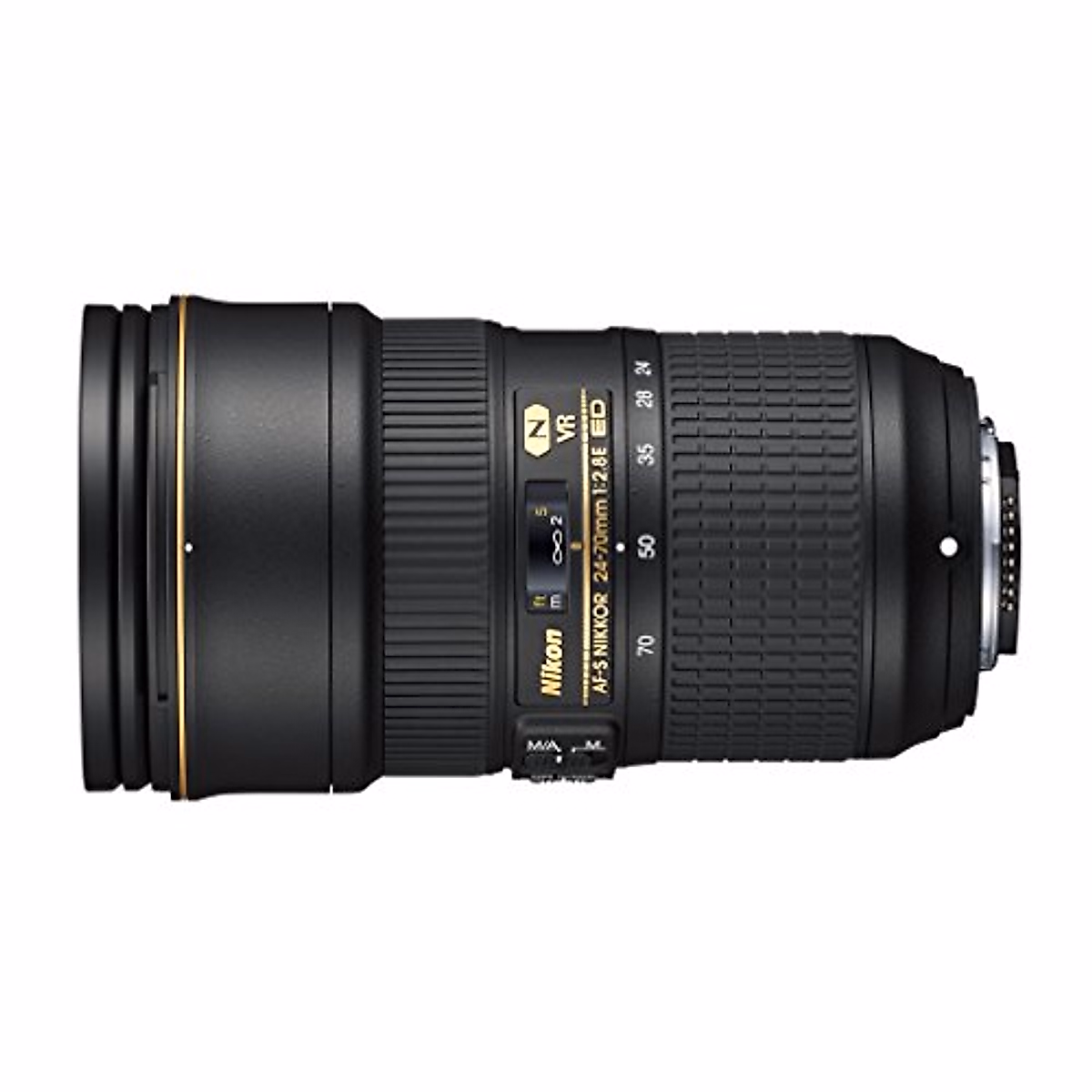 Nikon AF-S FX NIKKOR 24-70mm f/2.8E ED Vibration Reduction Zoom Lens with Auto Focus for Nikon DSLR Cameras