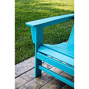 Modern Adirondack Chair (Slate Grey)