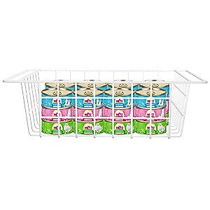 Orgneas Chest Freezer Organizer Bins Deep Freezer Basket Storage Rack Bins Metal Wire Baskets Large Size 2 Packs