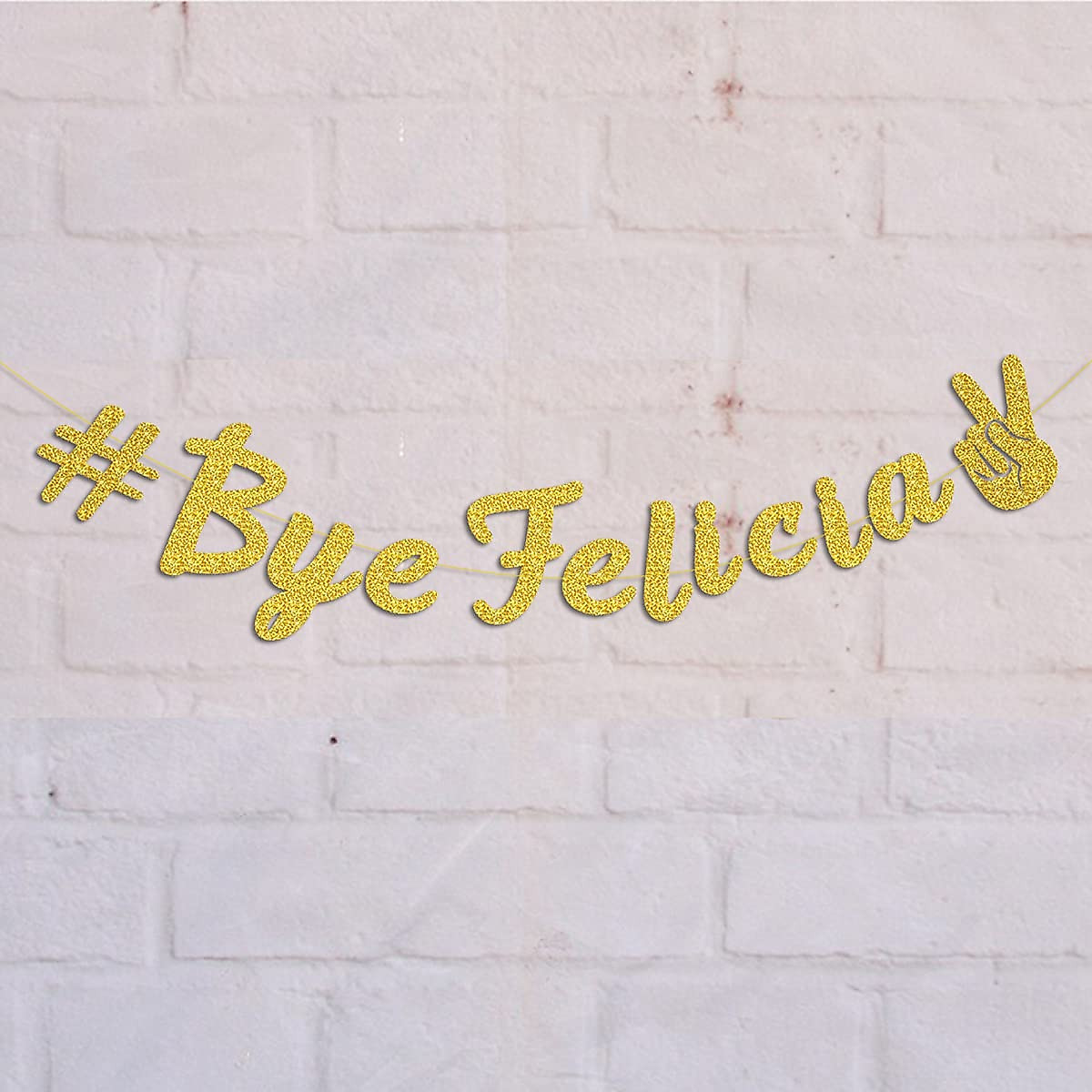 Bye Felicia Banner Party Supplies Background Layout Props for Graduation/Going Away/Moving/Job Change/Relocating/Farewell Party