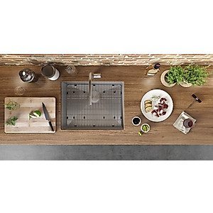 Ruvati 28-inch Undermount 16 Gauge Tight Radius Stainless Steel Kitchen Sink Single Bowl - RVH7250