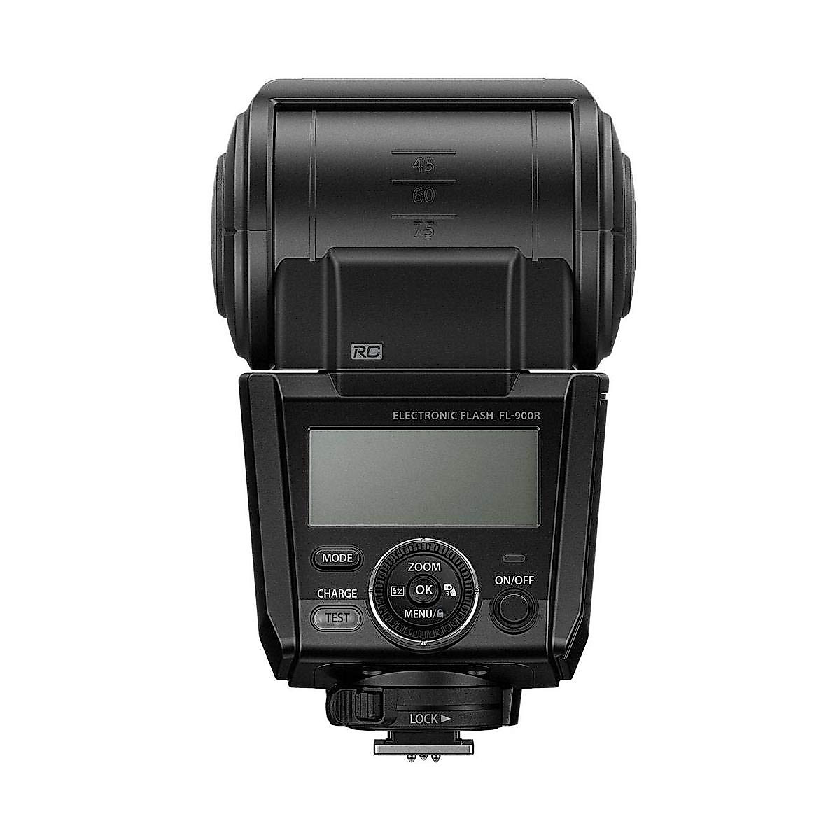 OM SYSTEM OLYMPUS FL-900R High-Intensity Flash, Black