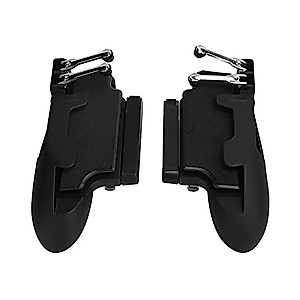 WESE 1 Pair Gamepad, Ergonomical Design Easy to Install Easy to Control 90 Degrees Rotat Joystick Tablet Game Handle for Tablets and Phones of 5.5in or Larger