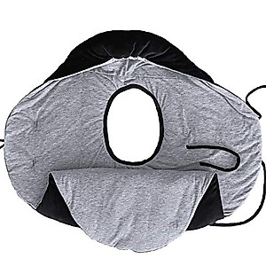 7AM Baby Car Seat Blanket - Multifunctional Car Seat Cover for Baby Boy & Girl, Winter Stroller & Car Seat Swaddle Blankets for Babies, Micro-Fleece & Plush Lined Warm Carseat Cover | Nido (Large)