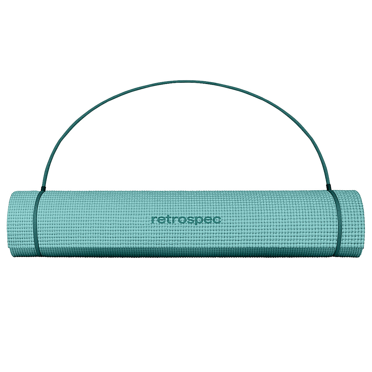 Retrospec Pismo Yoga Mat for Men & Women - 72” x 24” x 5mm - Extra Long Non Slip Exercise Mat for Yoga, Pilates, Stretching, Floor & Home Workouts - Blue Ridge