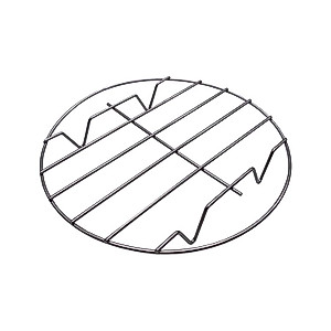 2Pcs 7 Inch Air Fryer Rack Cooking Steaming Cooling Multi-Purpose 304 Stainless Steel Round Rack Cross Wire w Stand Cookware Fit for Air Fryer Pressure Cooker Canning (7-Inch)