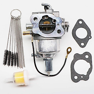 KIPA Carburetor For FH500V Engines Replace OE Part # 15003-7037, With Gaskets Fuel Filter Carbon Dirt Jet Cleaner Tool Kit
