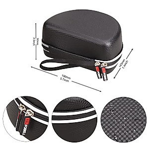 FBLFOBELI Hard Carrying Case for Anker Soundcore Life Q20 Q10 Bluetooth Headphones, Shockproof Travel Storage Bag (Case Only)