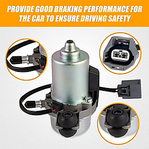 RANSOTO 20804130 Power Brake Booster Auxiliary Pump Electric Vacuum Pump Assembly Compatible with Chevrolet CAMARO VOLVO V40 CTS Replace Part Number 31317530 009428081
